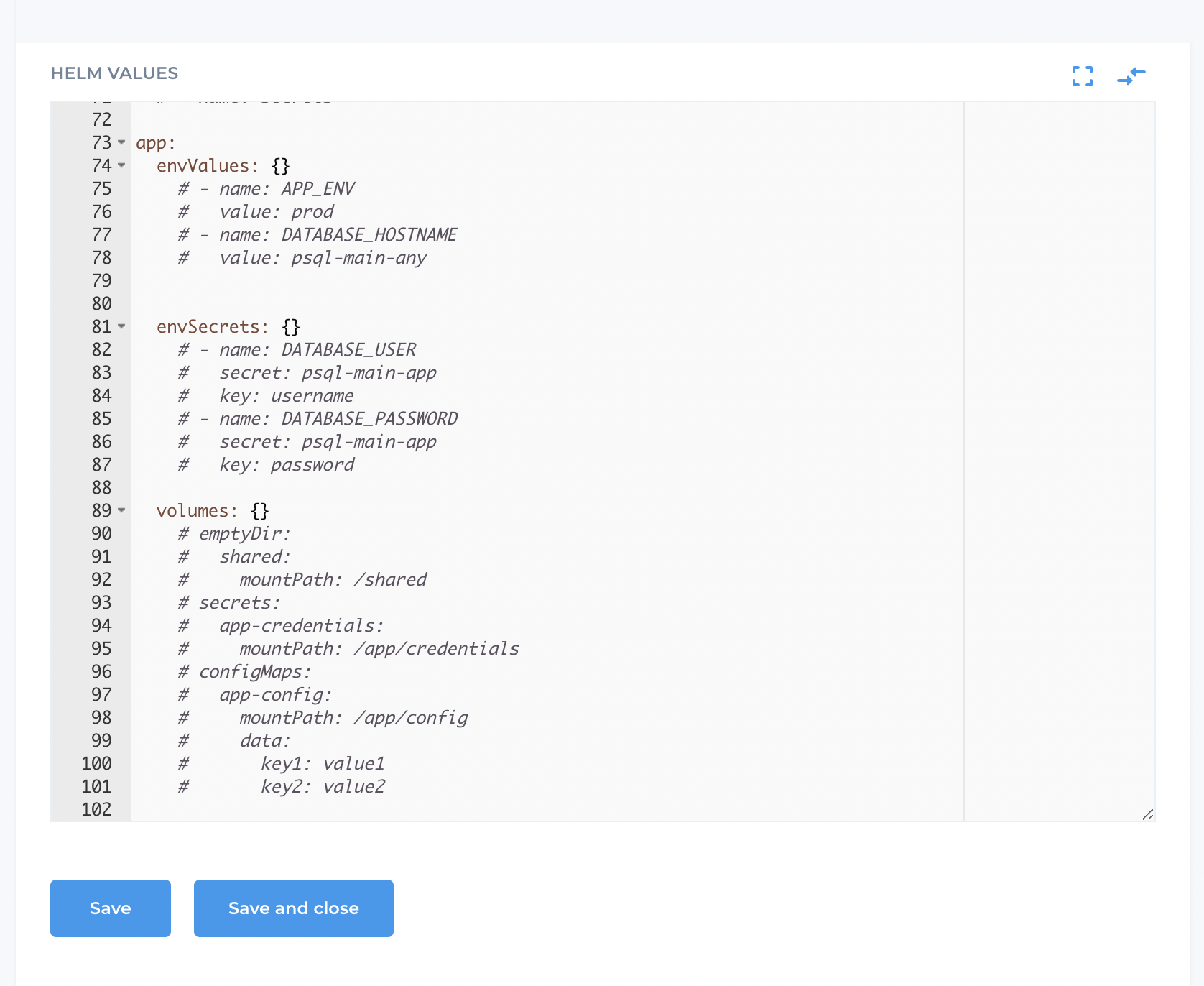 Variables | CTO2B Documentation